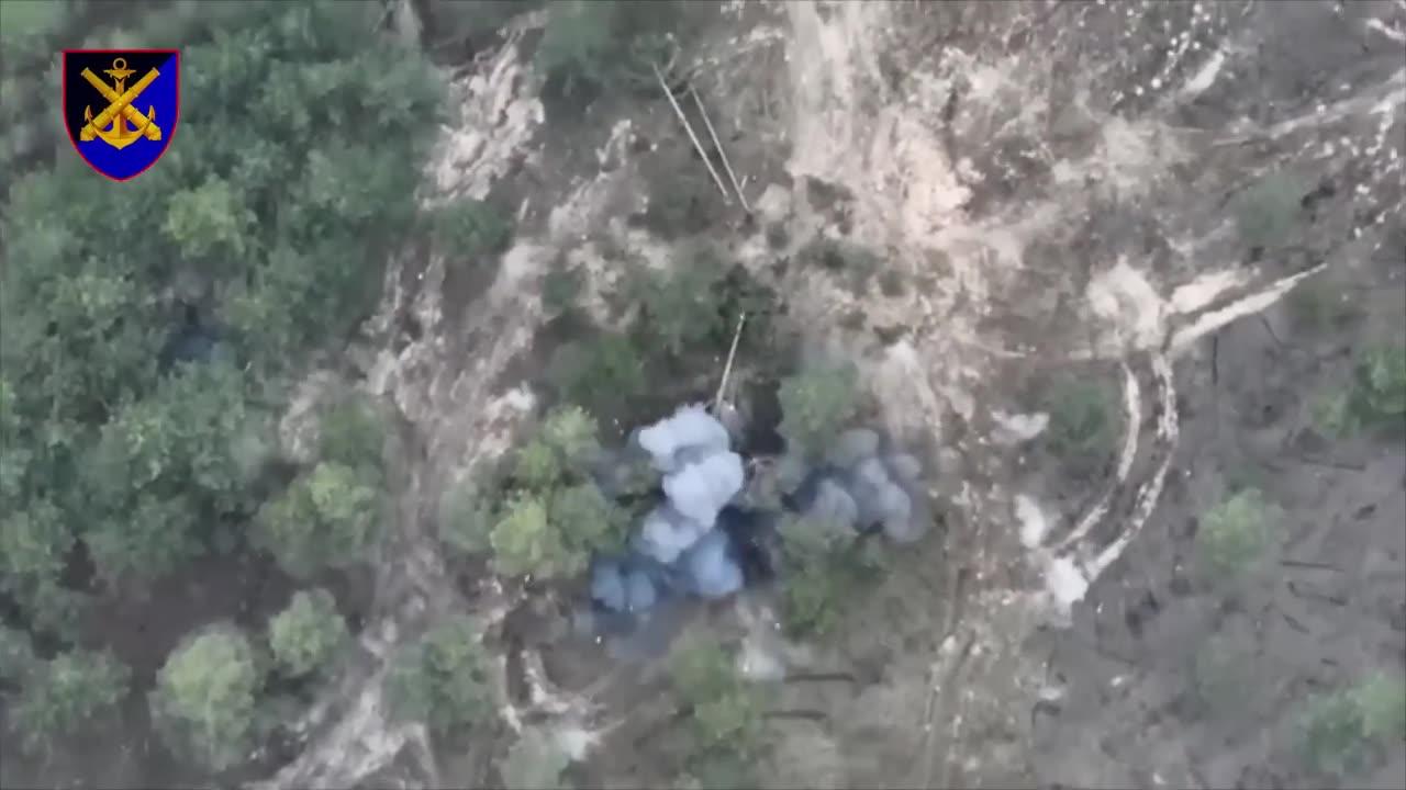 Destruction of the gun 2A36 - One News Page VIDEO