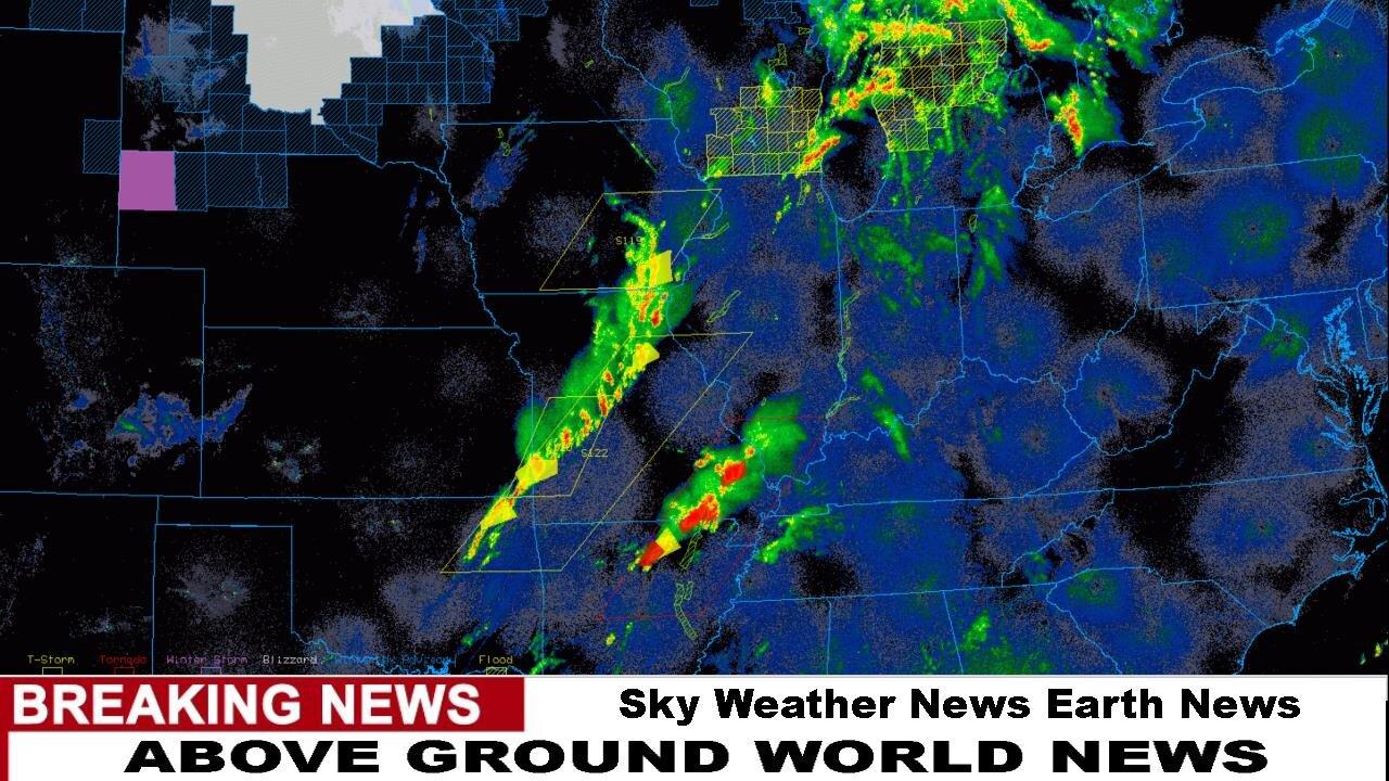 Storms Damage done Live Weather update - One News Page VIDEO