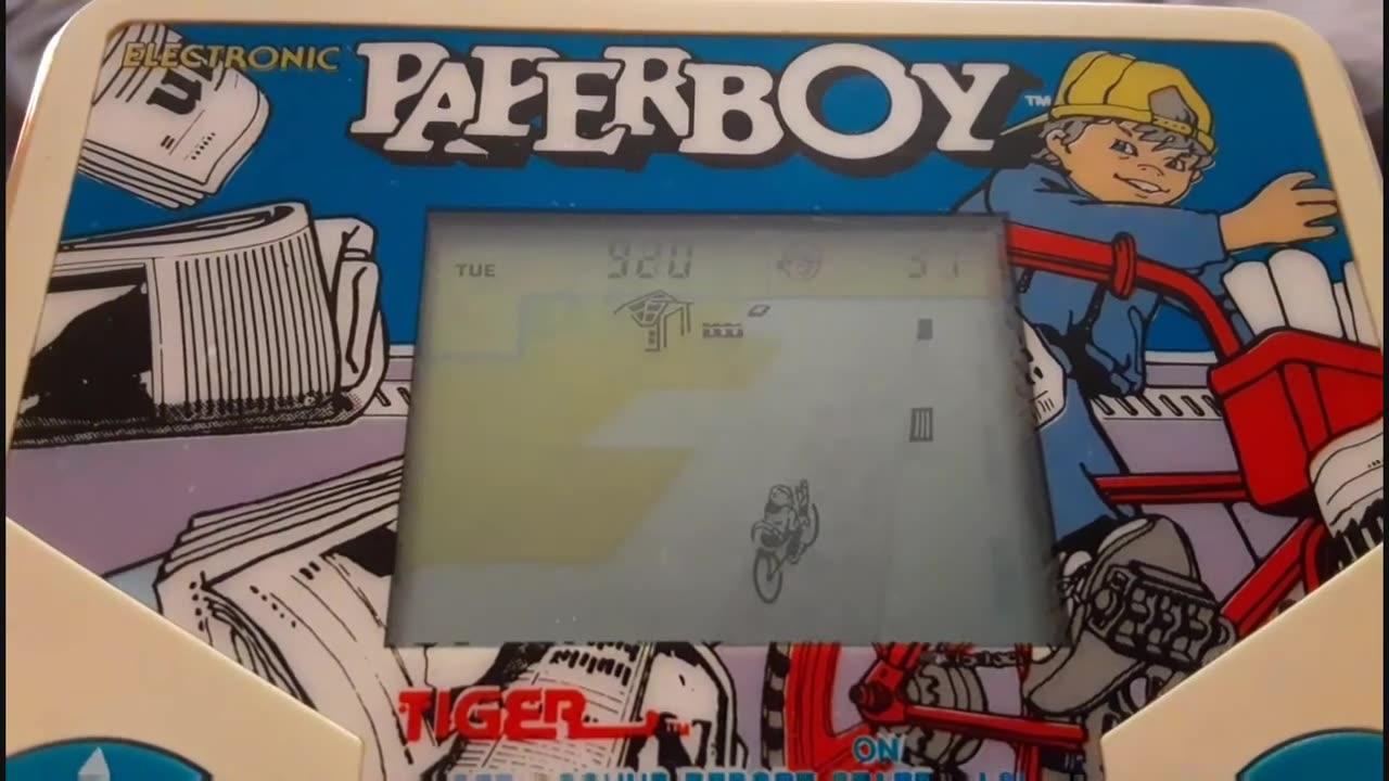 Straight-Edge Game Room - Electronic Paperboy - One News Page VIDEO