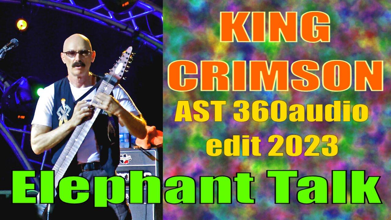 KING CRIMSON Elephant Talk 2023 AST 360audio - One News Page VIDEO