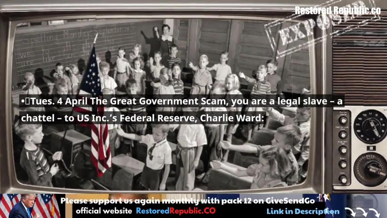 Restored Republic via a GCR Update as of April - One News Page VIDEO