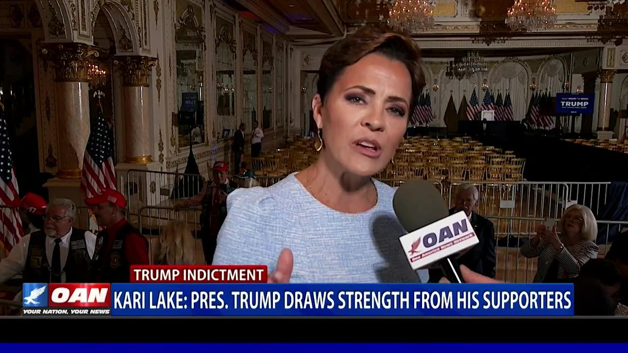 Kari Lake: President Trump Draws Strength From - One News Page VIDEO