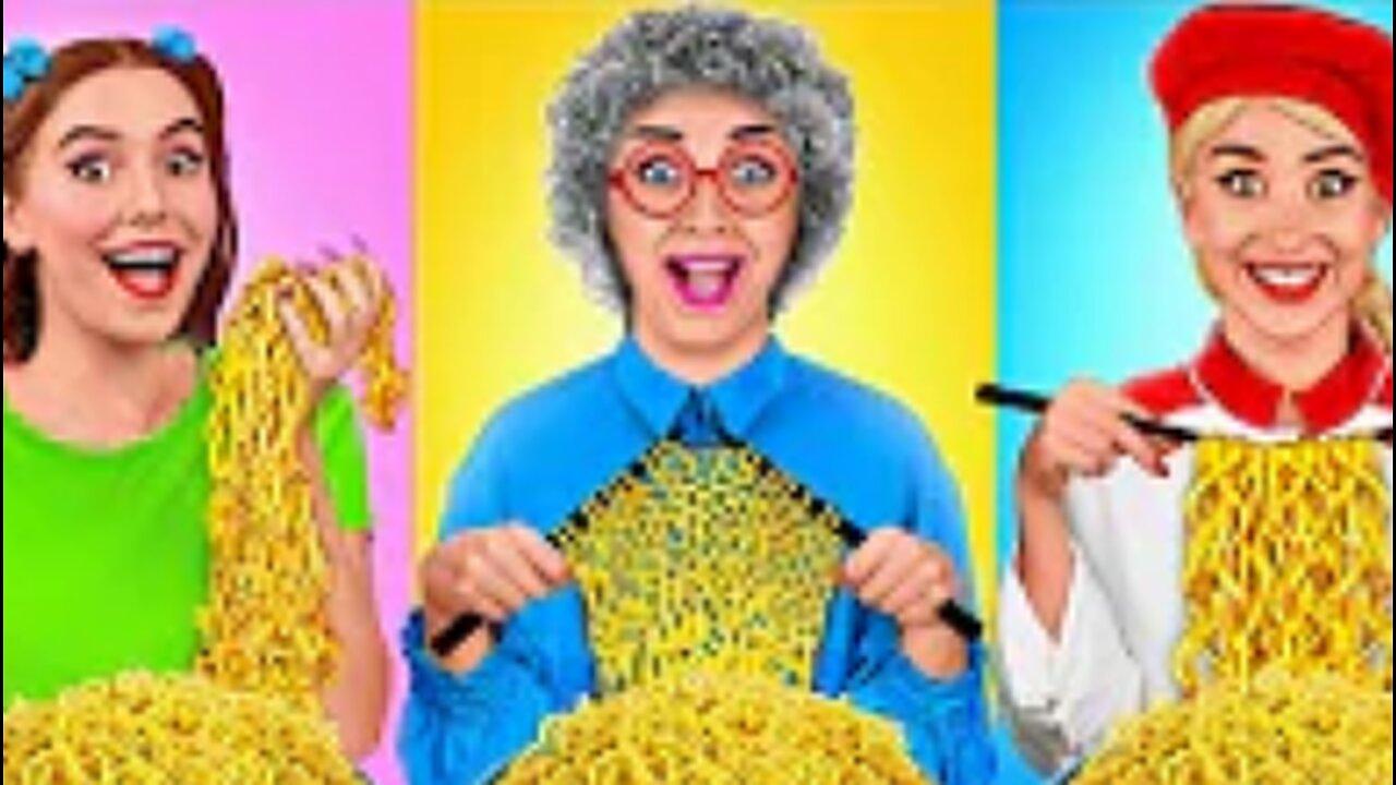 Me vs Grandma Cooking Challenge | Simple Secret - One News Page VIDEO
