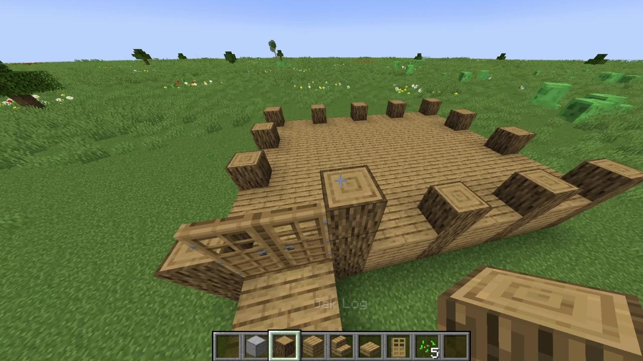 Minecraft How to build a cosy cabin - One News Page VIDEO