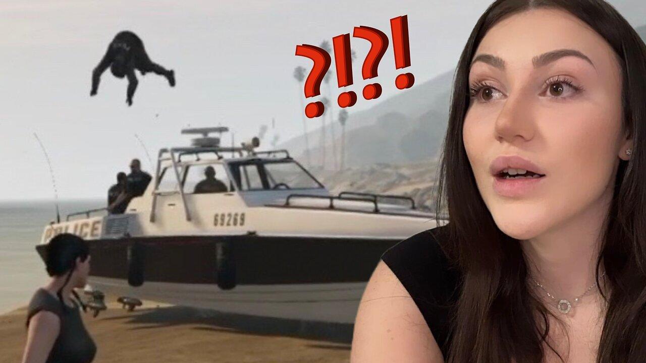 WEIRD GTA GLITCH - WHY ARE COPS IN GTA SO MEAN? - One News Page VIDEO
