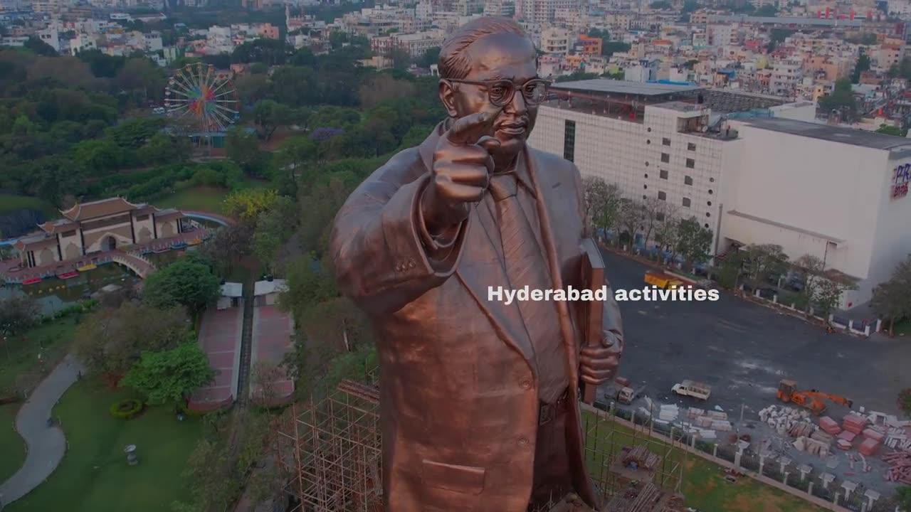 Worlds Tallest Dr BR Ambedkar Statue In - One News Page VIDEO