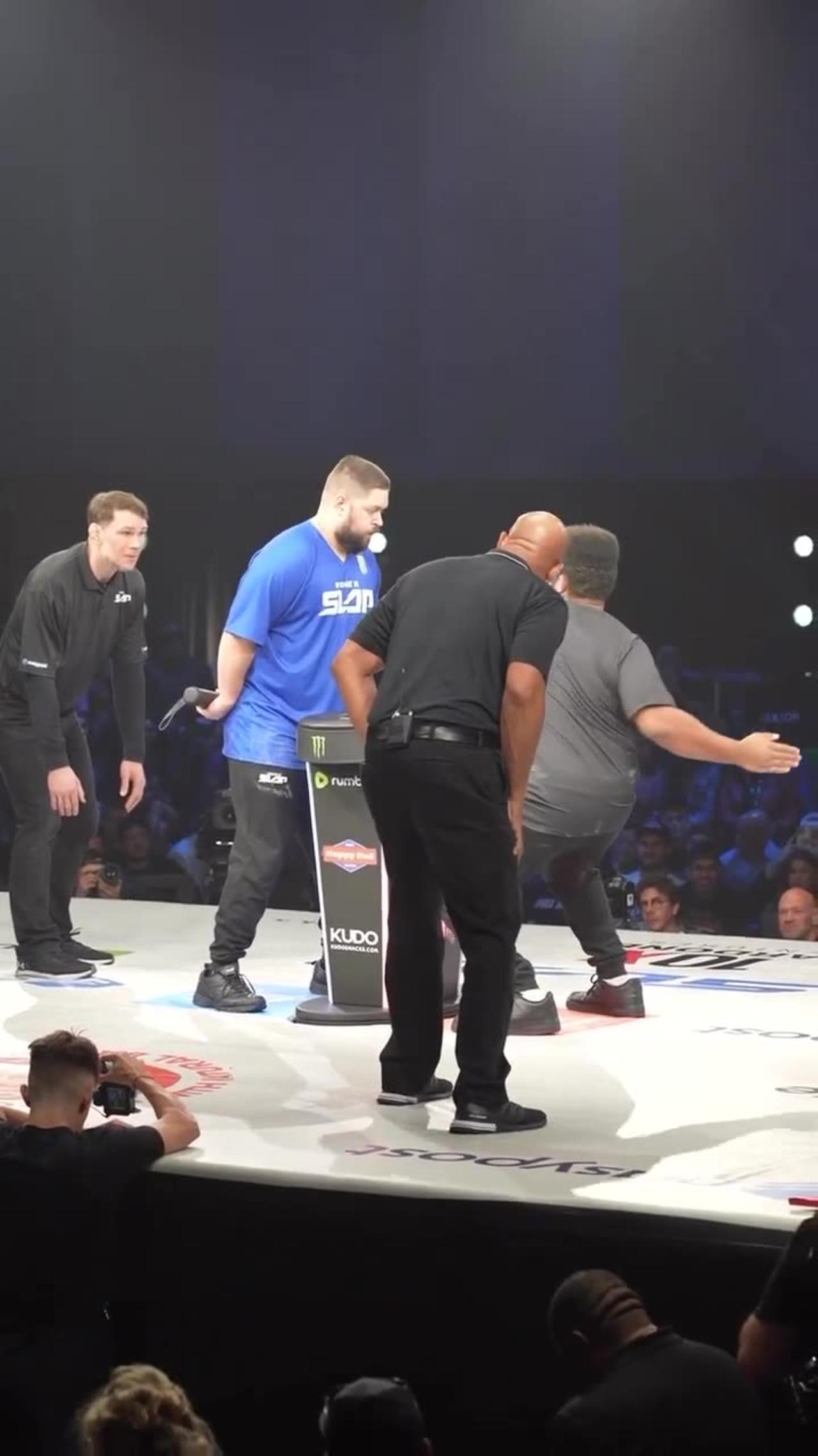 Power slap - One News Page VIDEO