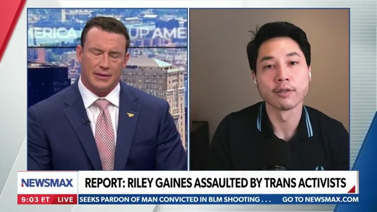 Former NCAA swimmer Riley Gaines was attacked by - One News Page VIDEO