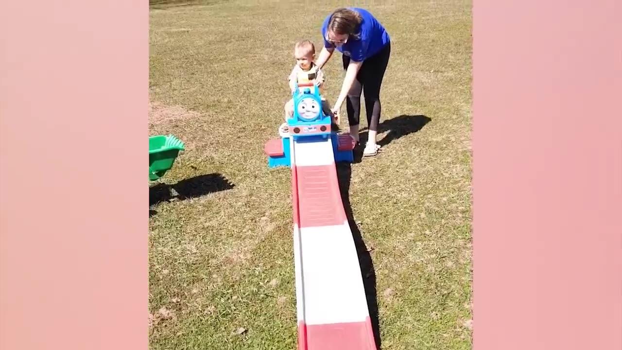 Funny Babies Playing Slide Fails - Cute Baby - One News Page VIDEO