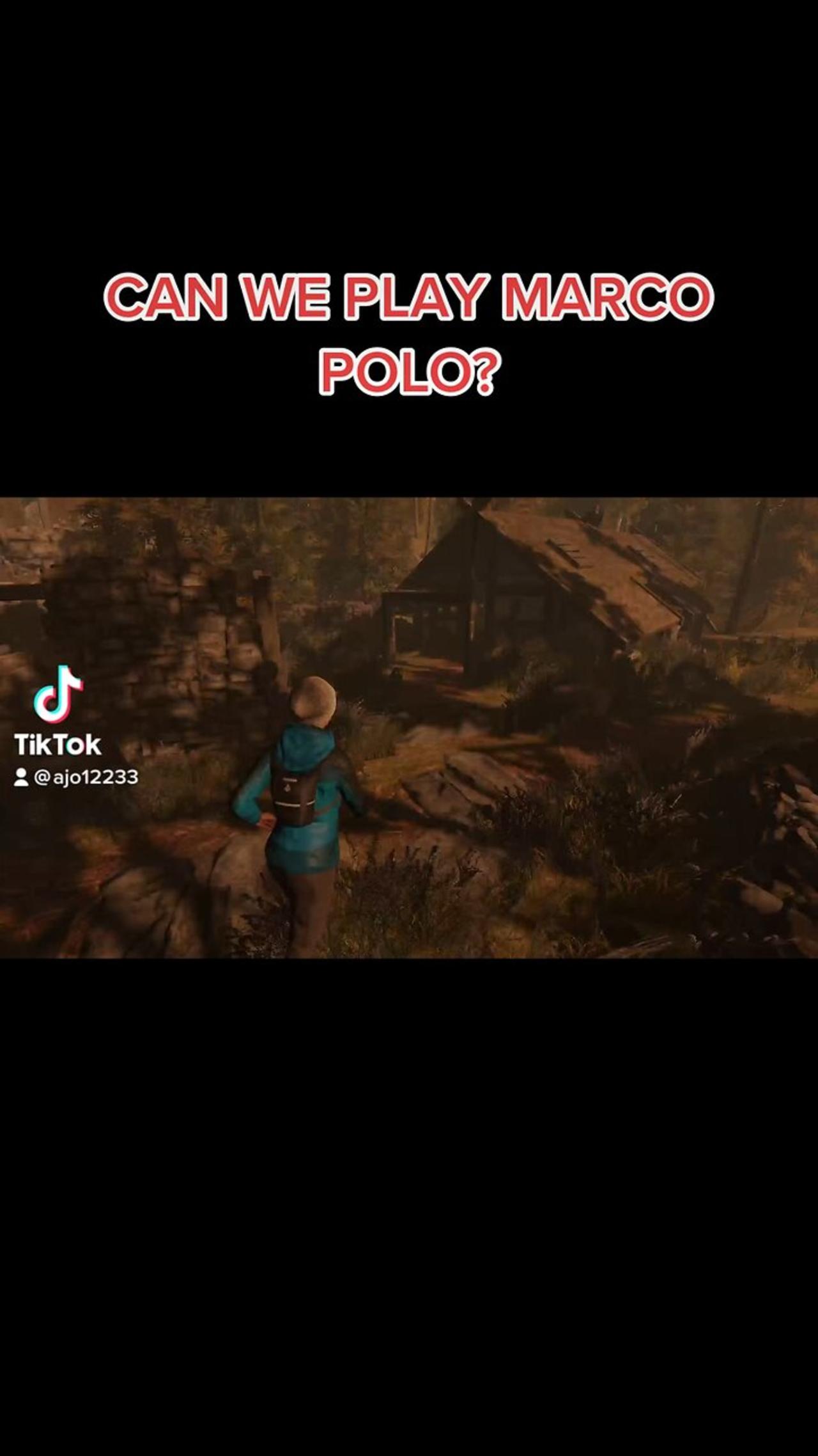 CAN WE PLAY MARCO POLO? - One News Page VIDEO
