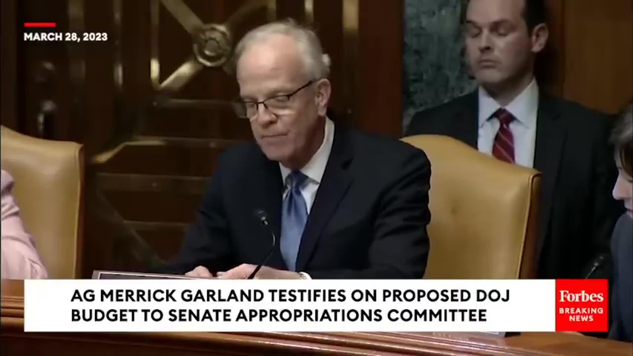 GOP Senator Asks Garland Point Blank To Allow - One News Page VIDEO