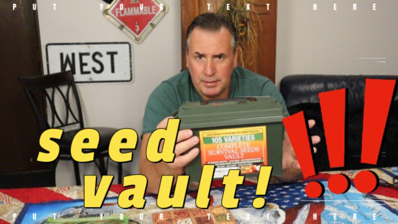 Seed vault for food security - One News Page VIDEO