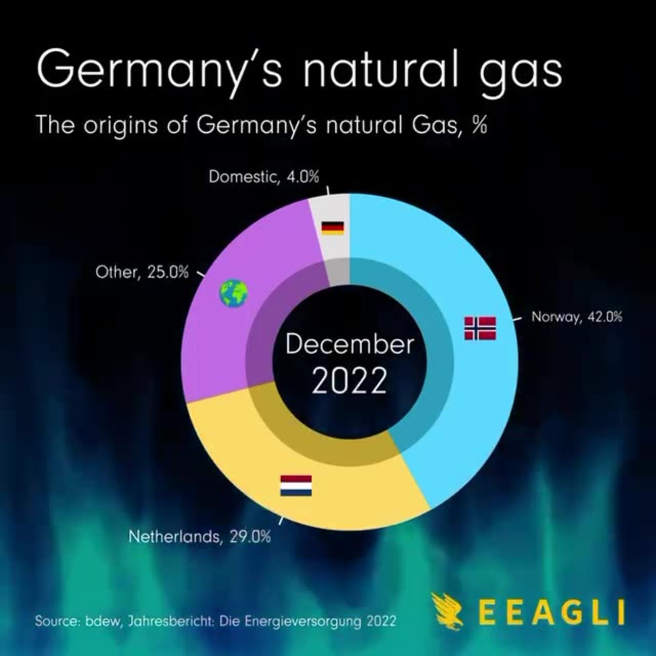 Germany‘s Natural Gas Supply by Source - One News Page VIDEO