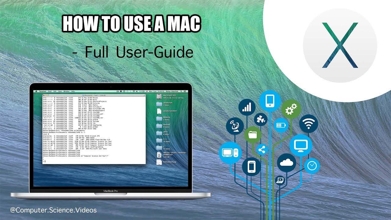 How to USE a Macintosh Computer For Beginners - - One News Page VIDEO