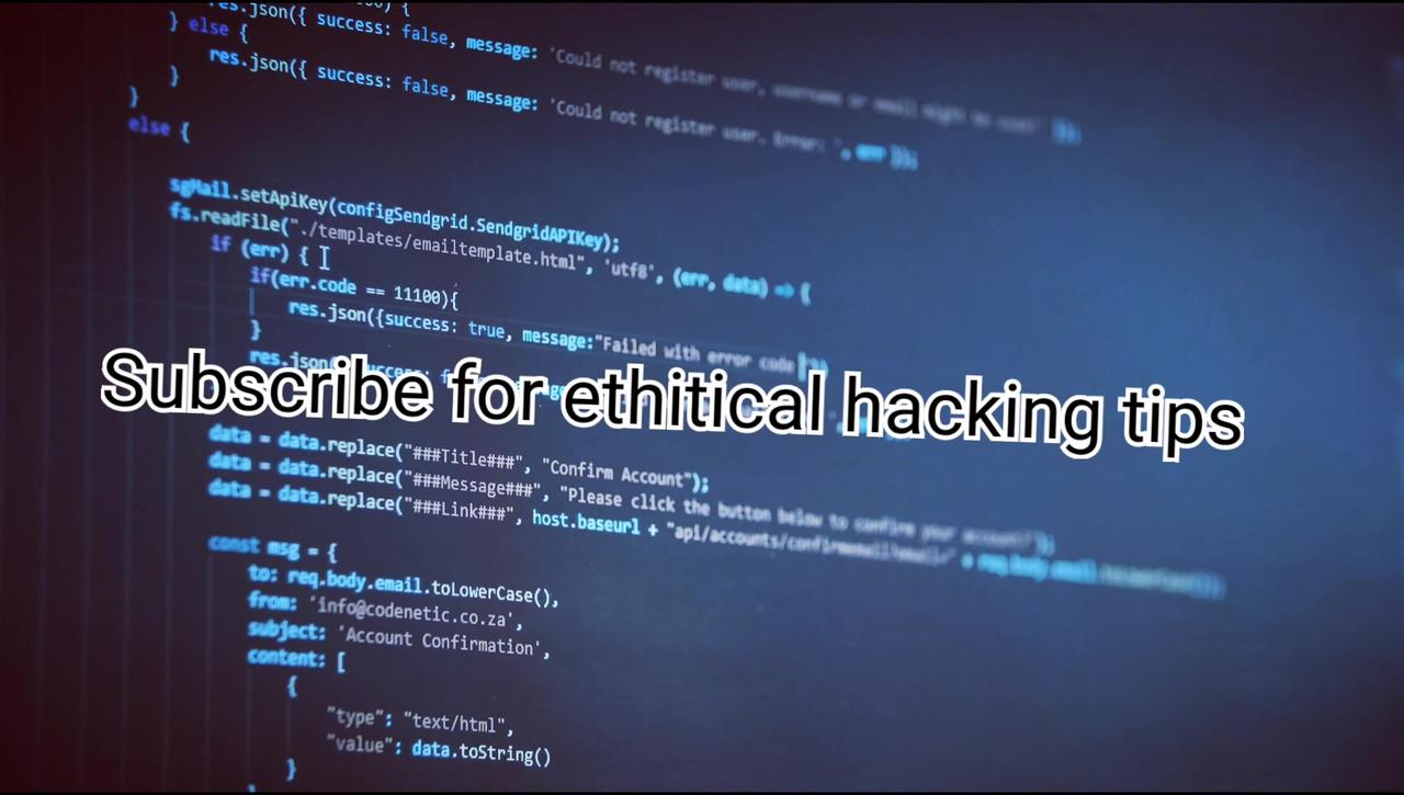 Ethitical hacking tips and tricks - One News Page VIDEO