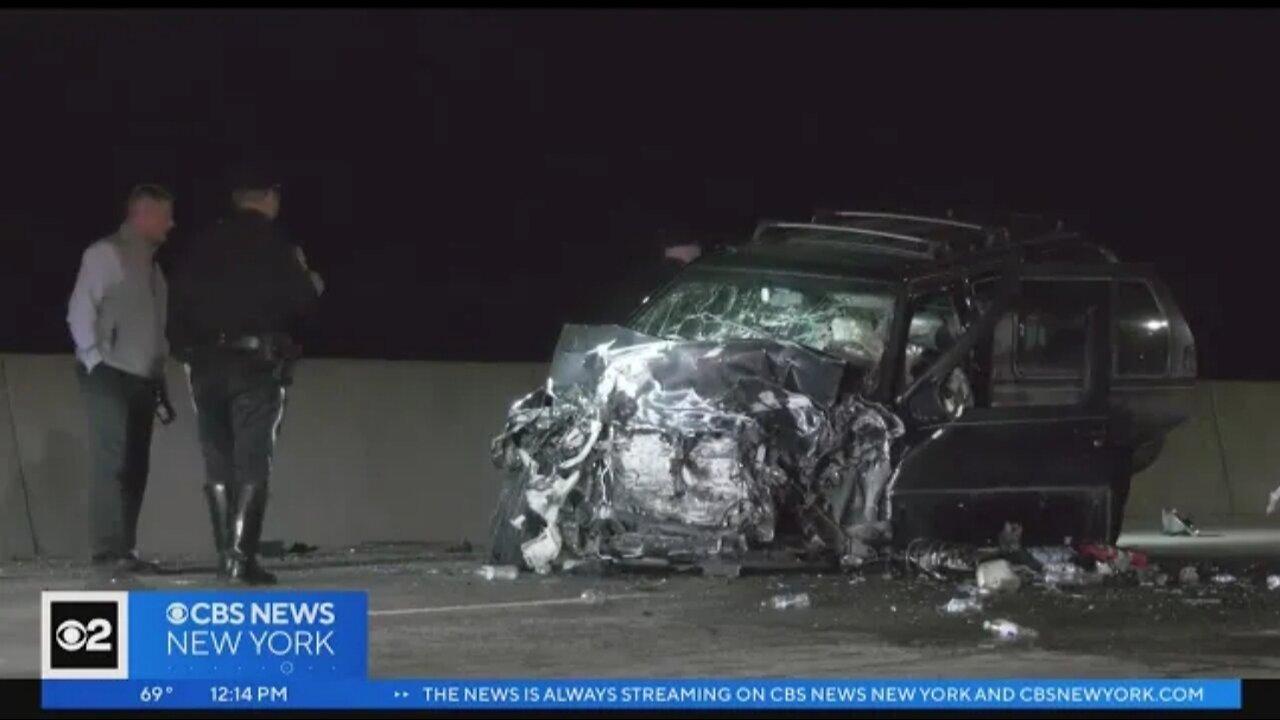 2 killed in wrong-way crash on Belt Parkway - One News Page VIDEO