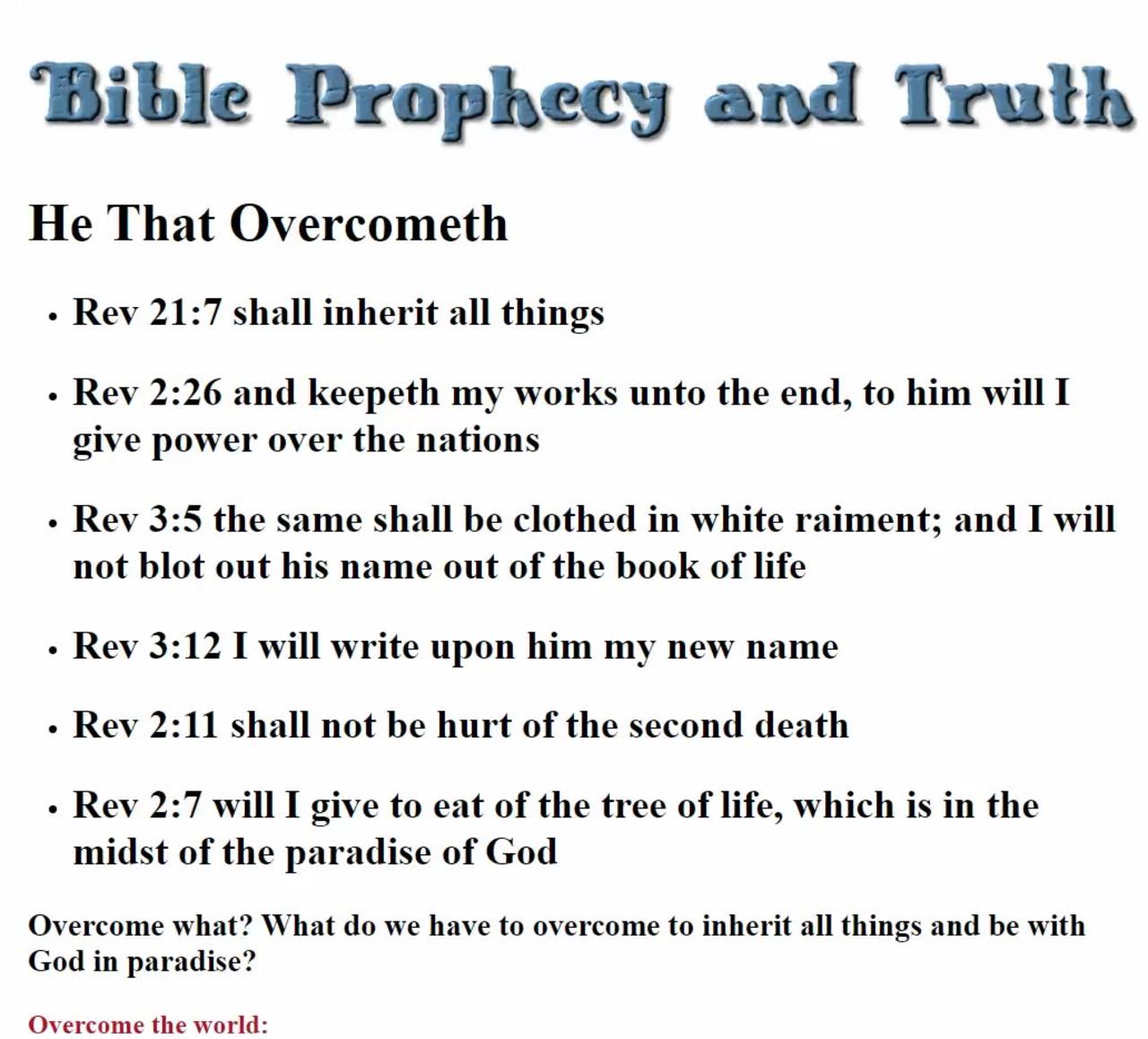 LIVE Wed at 6:30pm EST - True Christian life - One News Page VIDEO