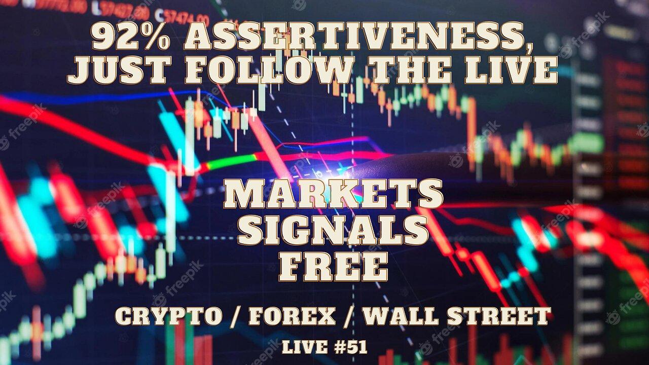 Live Markets - Trading Signals #51 - One News Page VIDEO