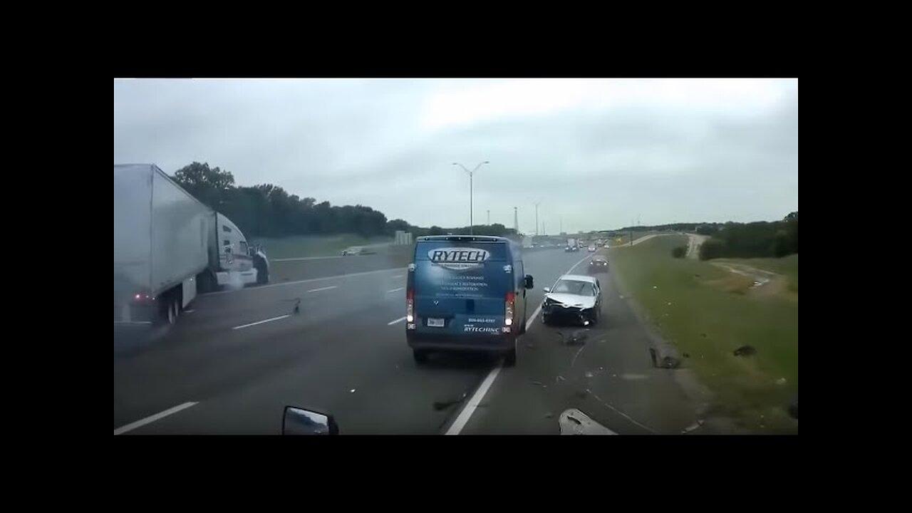 Car Crash Compilation Truck Crash Driving One News Page Video