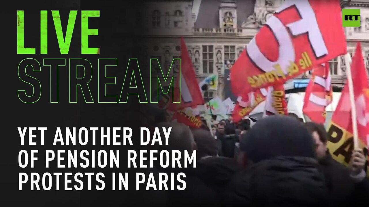 Pension reform protests continue in Paris - One News Page VIDEO