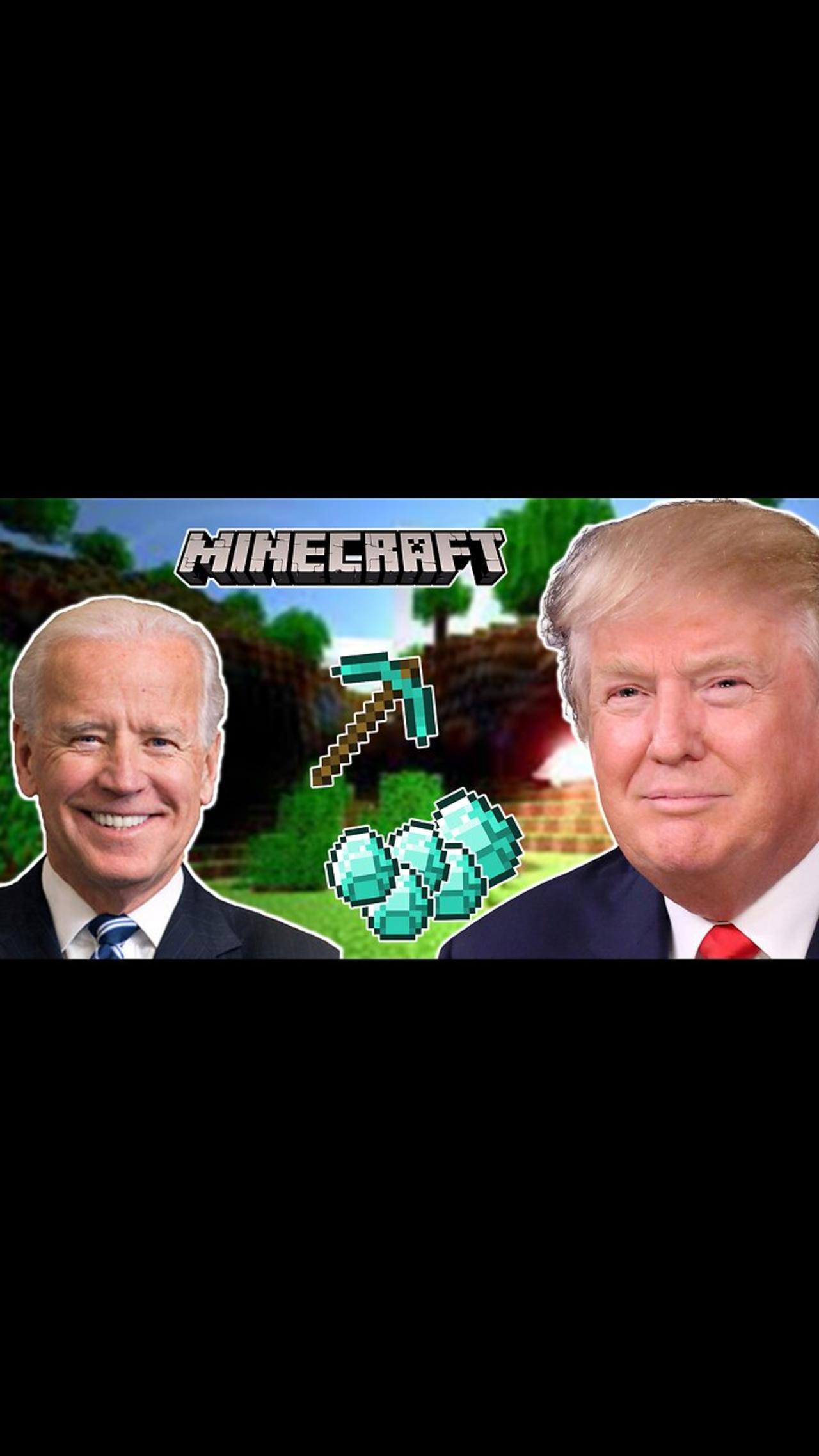 Presidents playing MINECRAFT (BIDEN TRUMP OBAMA) - One News Page VIDEO