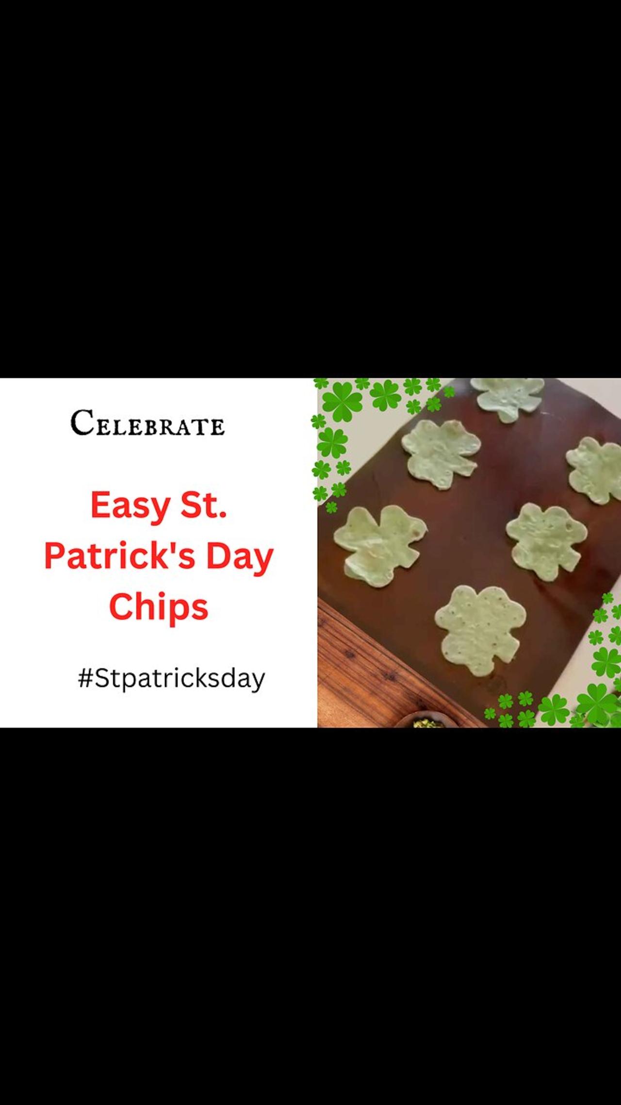 Easy St. Patrick's Day Chips - One News Page VIDEO