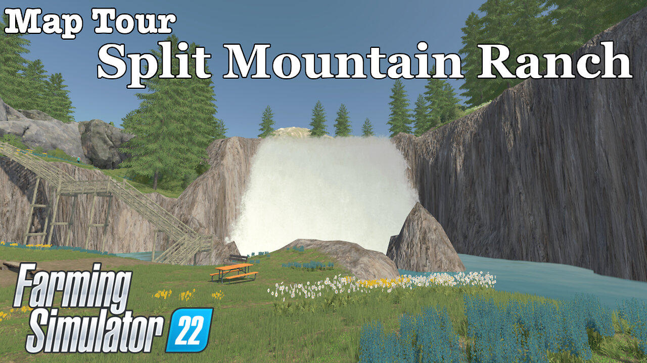 Map Tour | Split Mountain Ranch | Farming - One News Page VIDEO