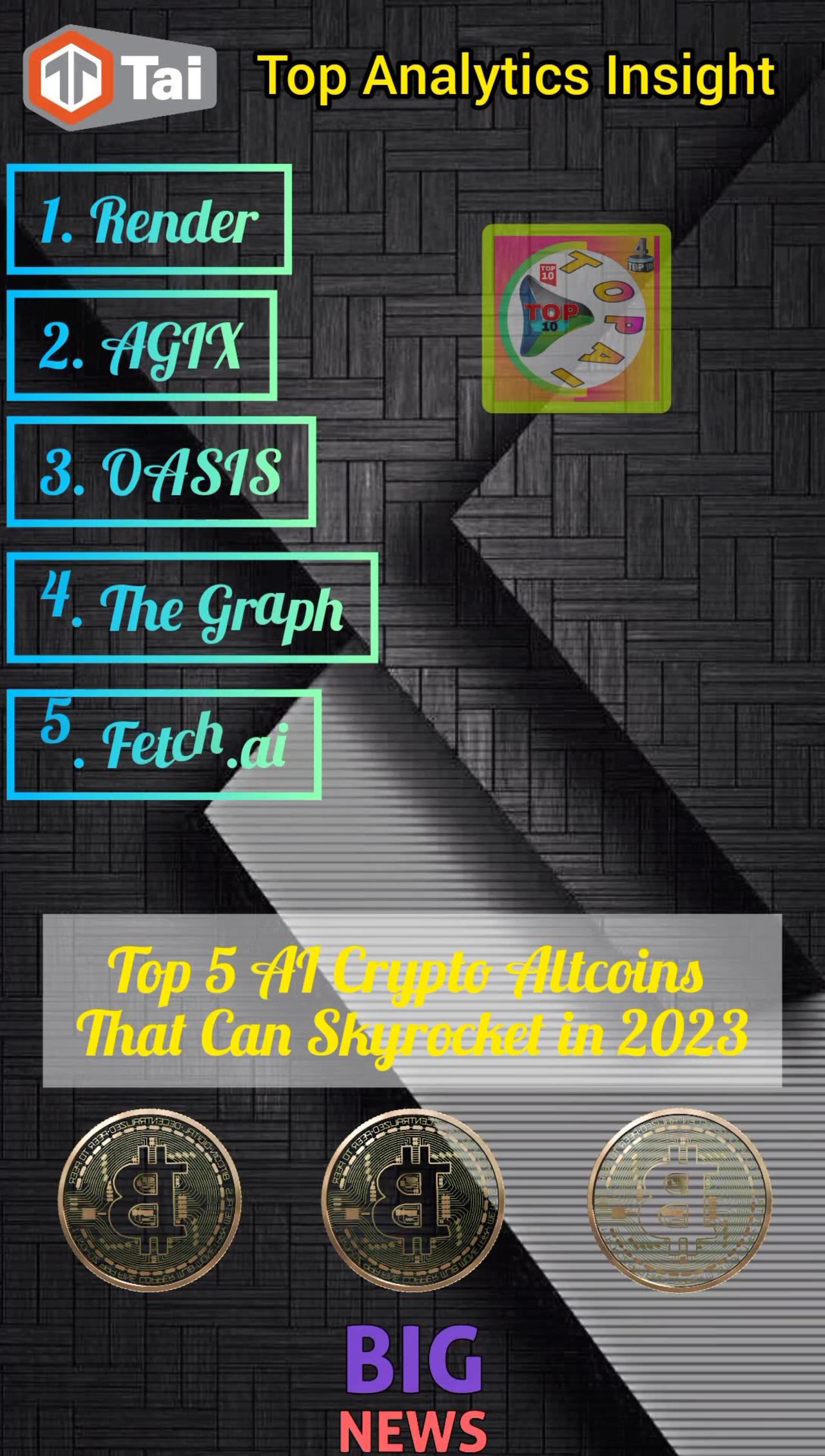 Top 5 AI Crypto Altcoins That Can Skyrocket in - One News Page VIDEO Top 5 AI Crypto Altcoins That Can Skyrocket in - One News Page VIDEO