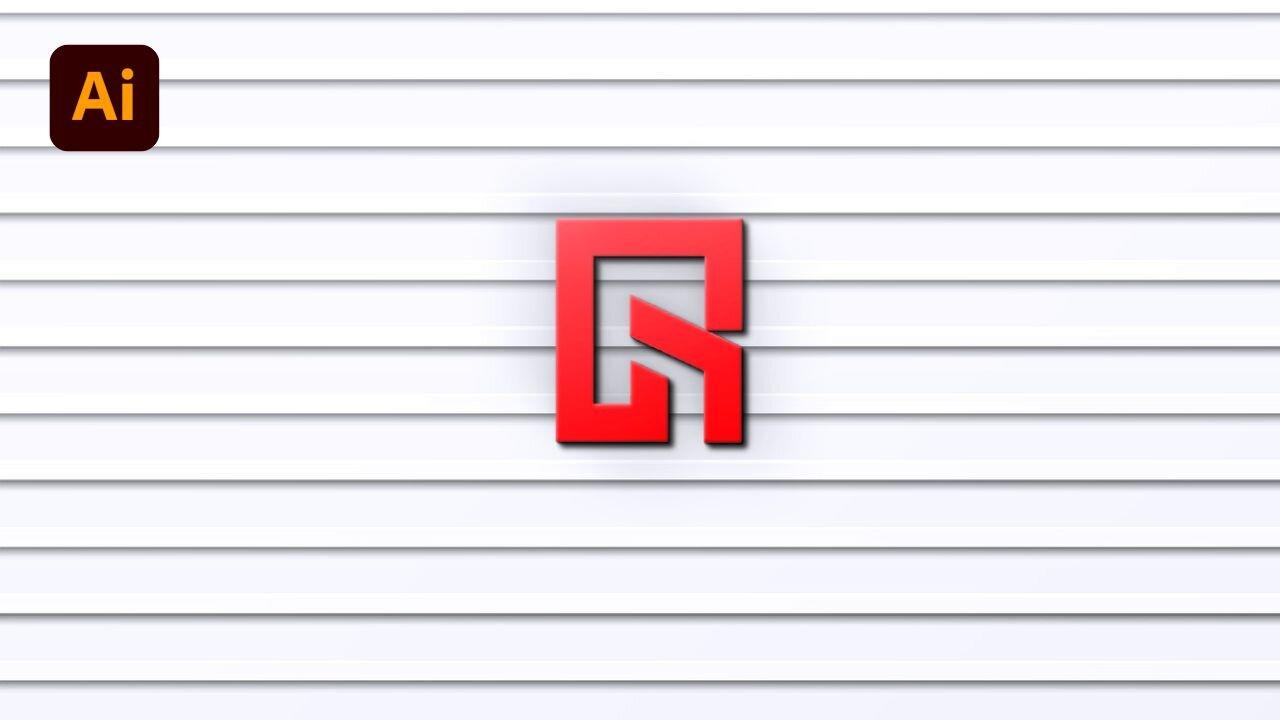 How To Create RG Logo with Illustrator | Adobe - One News Page VIDEO