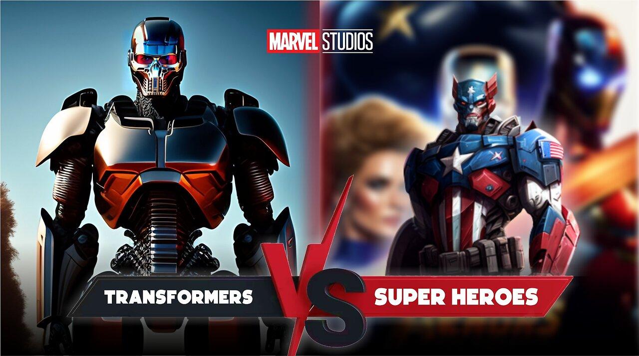SUPERHEROES TURN INTO A TRANSFORMER | AVENGERS - One News Page VIDEO