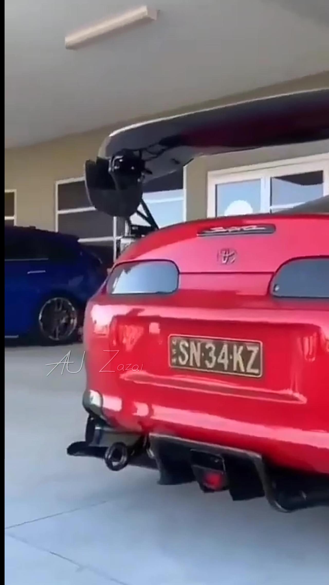 Whenever I see a supra doing that. - One News Page VIDEO