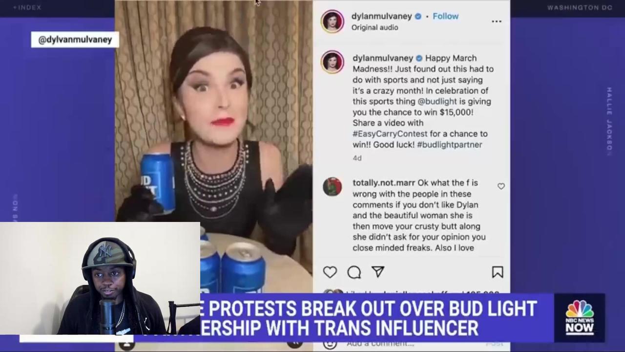 Backlash for the Bud Light Ad / Dylan Mulvaney - One News Page VIDEO