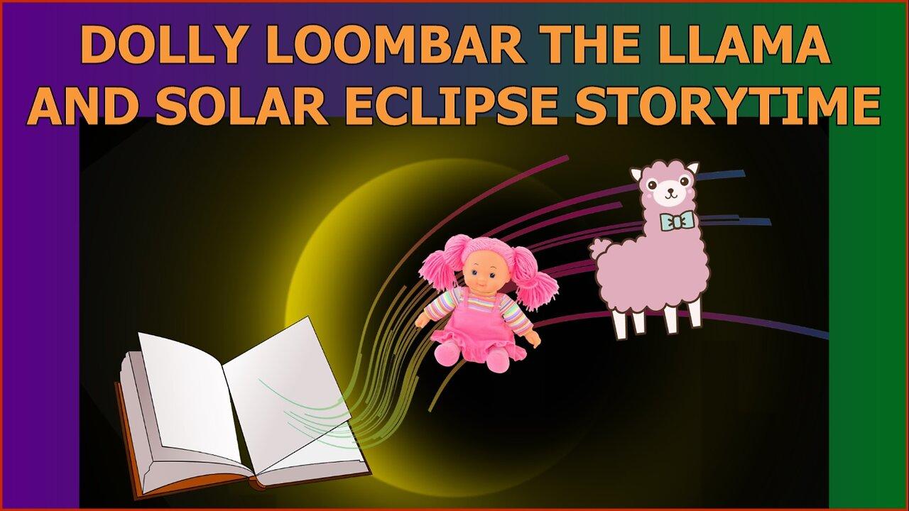 Dolly Loombar the Llama and Solar Eclipse - One News Page VIDEO