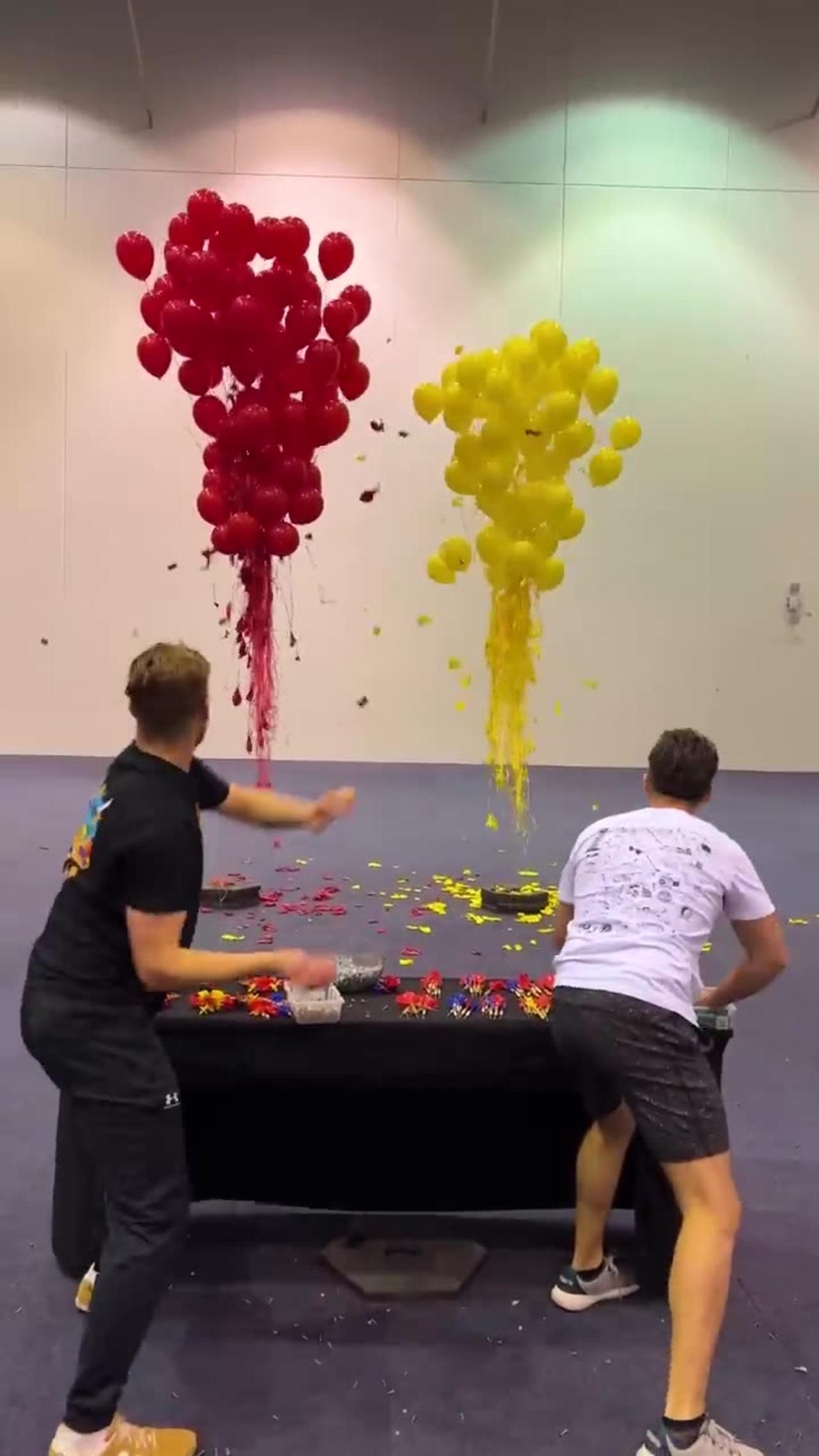 Our Most Intense Balloon Popping Race 2023 One News Page Video