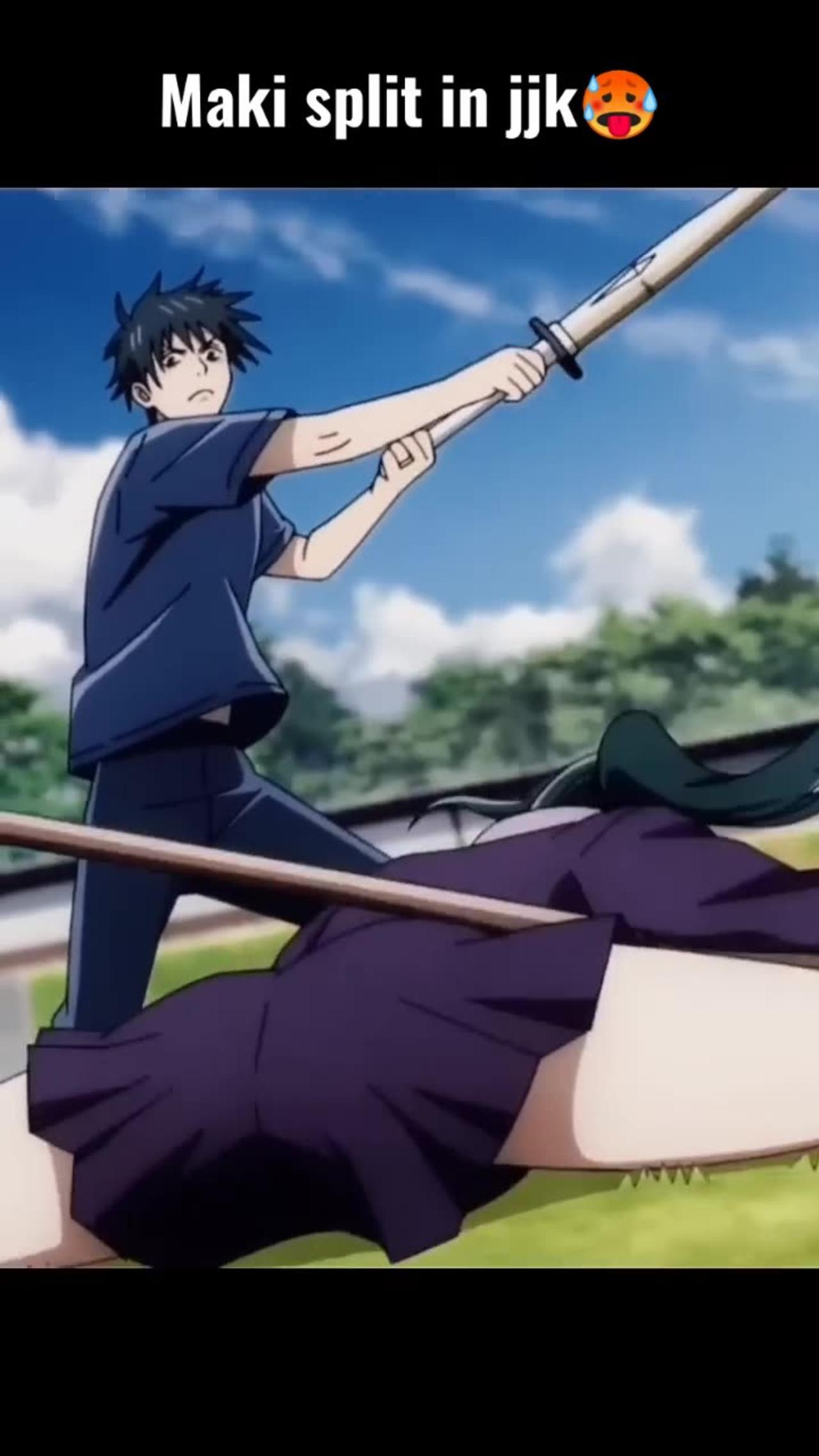 MAKI SPLIT IN JUJUTSU KAISEN - One News Page VIDEO
