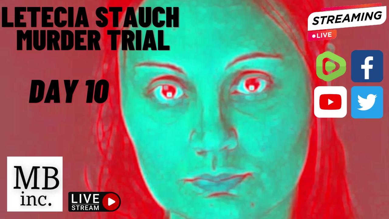 #LIVE Murder Trial of Letecia Stauch | Day 10 - One News Page VIDEO
