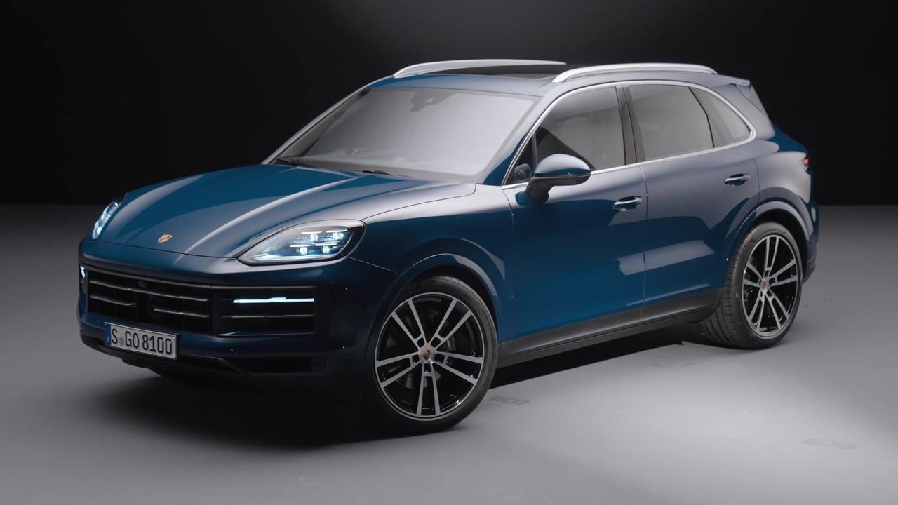 The new Porsche Cayenne Design Preview in Studio - One News Page VIDEO