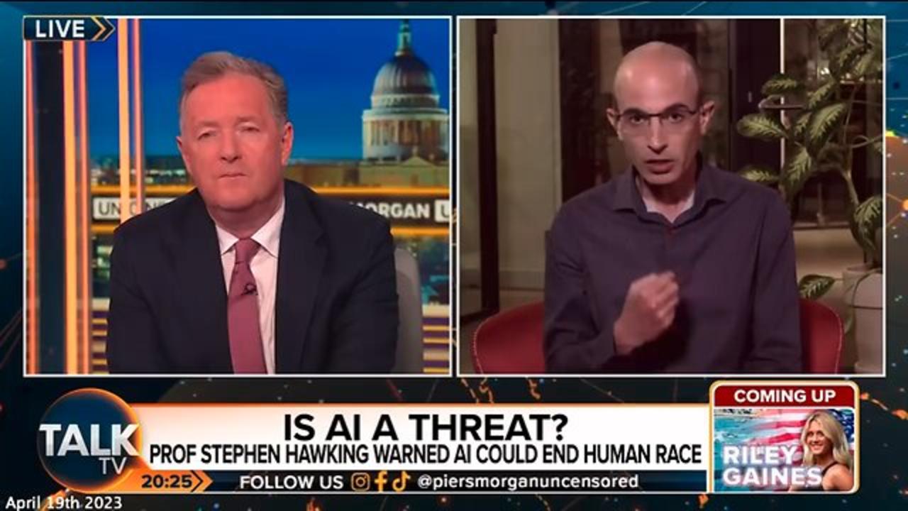 Yuval Noah Harari | "AI Could Be the End of - One News Page VIDEO