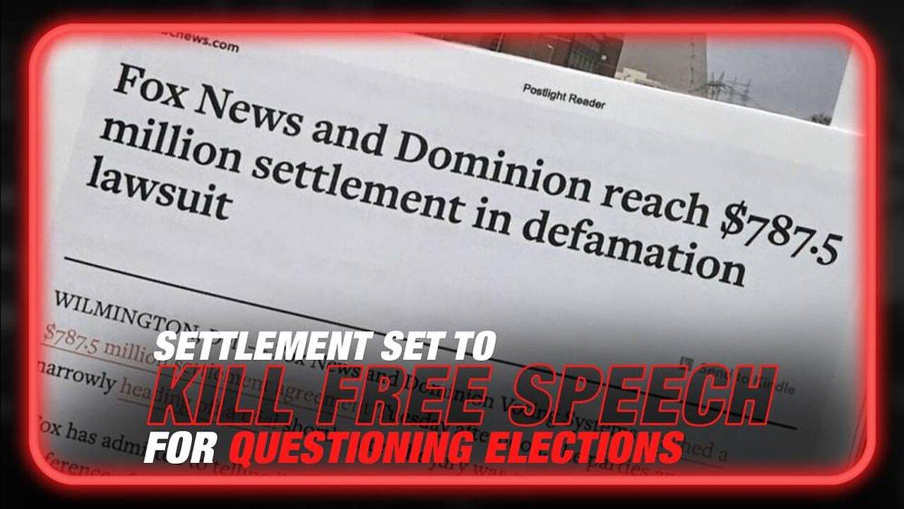 Dominion-Fox Settlement Set to Enforce on Free - One News Page VIDEO