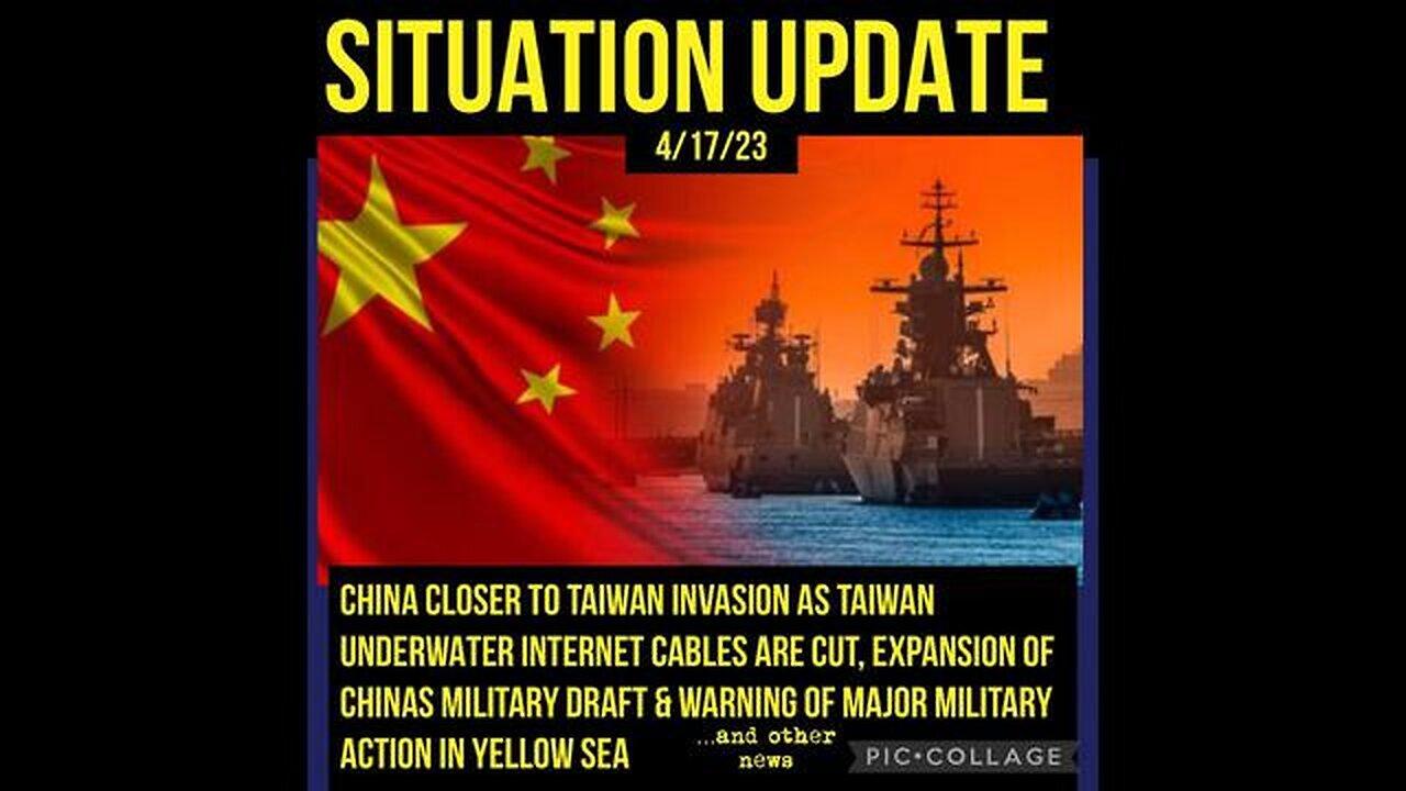 SITUATION UPDATE - CHINA CLOSER TO TAIWAN - One News Page VIDEO