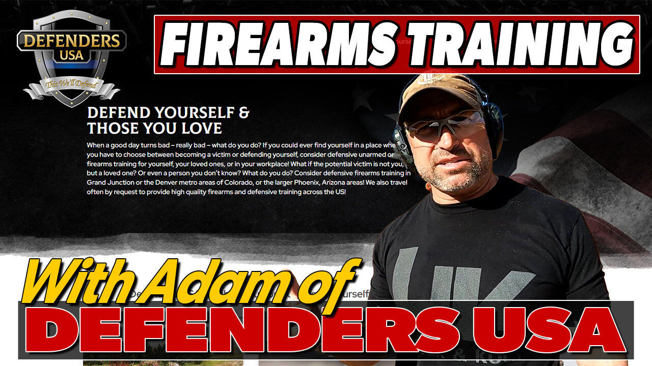 Firearms Training & Self Defense with Adam - One News Page VIDEO
