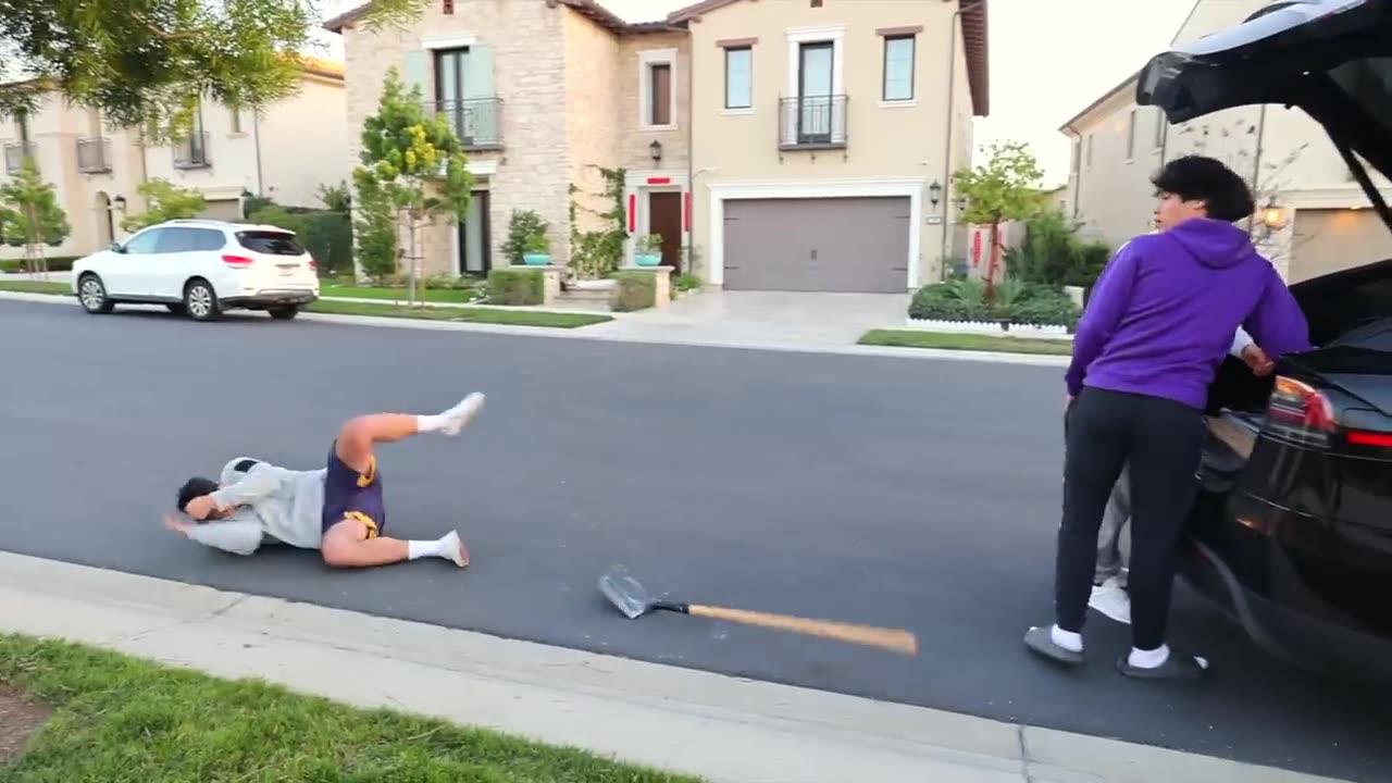 PULLING 100 MOVIE PRANKS IN REAL LIFE!!(720p) - One News Page VIDEO