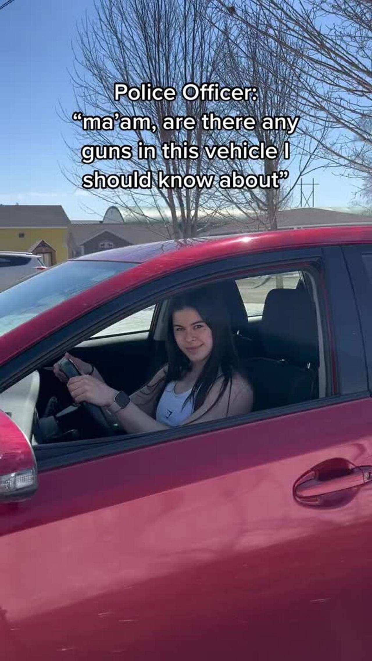 Funny skit about getting pulled over and police - One News Page VIDEO
