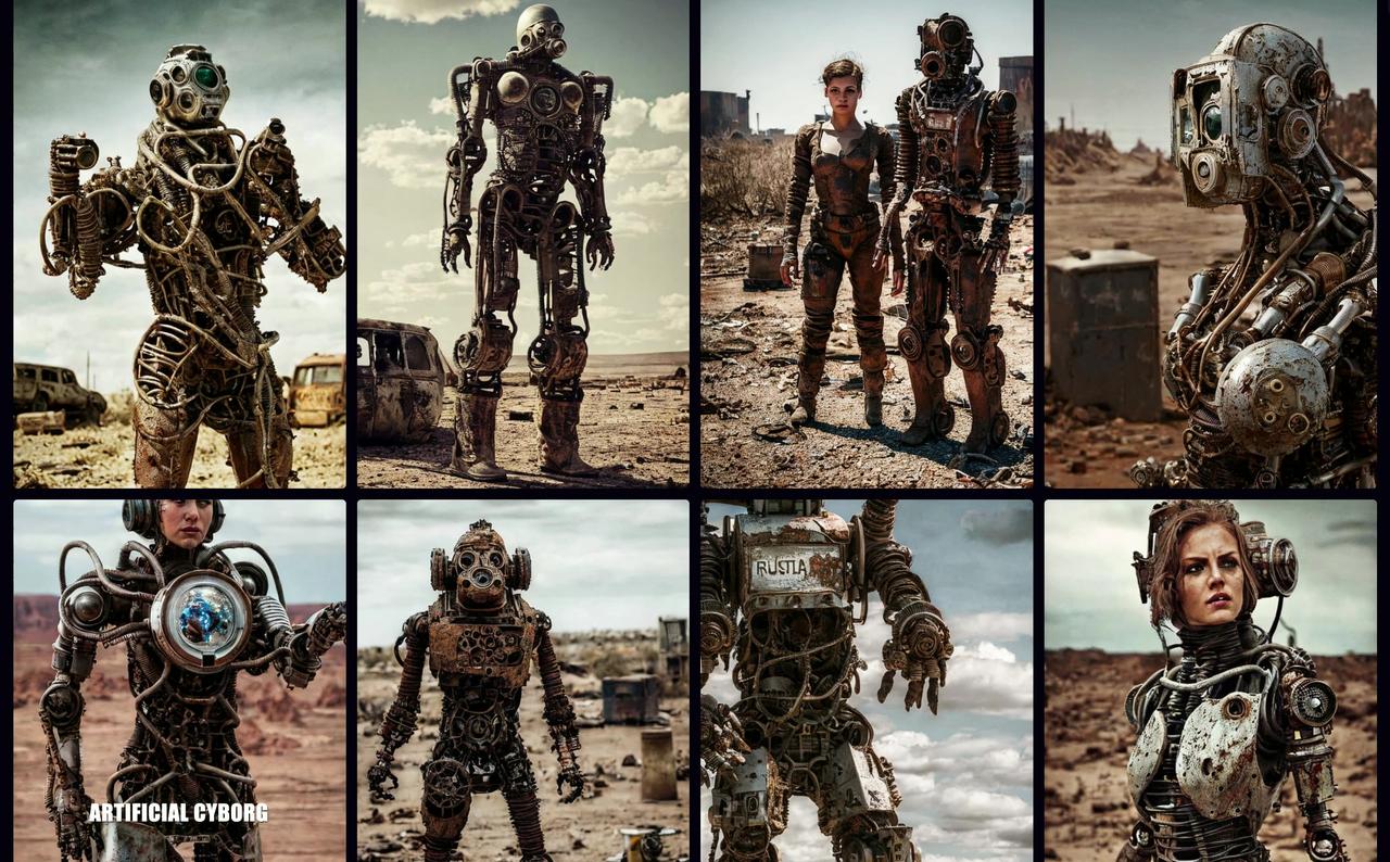RUSTY RAGTAG ROBOTS OF THE WASTELAND [4K] - One News Page VIDEO