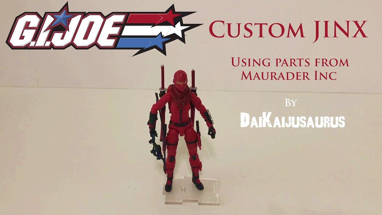 GI Joe Jinx Custom Action Figure - One News Page VIDEO
