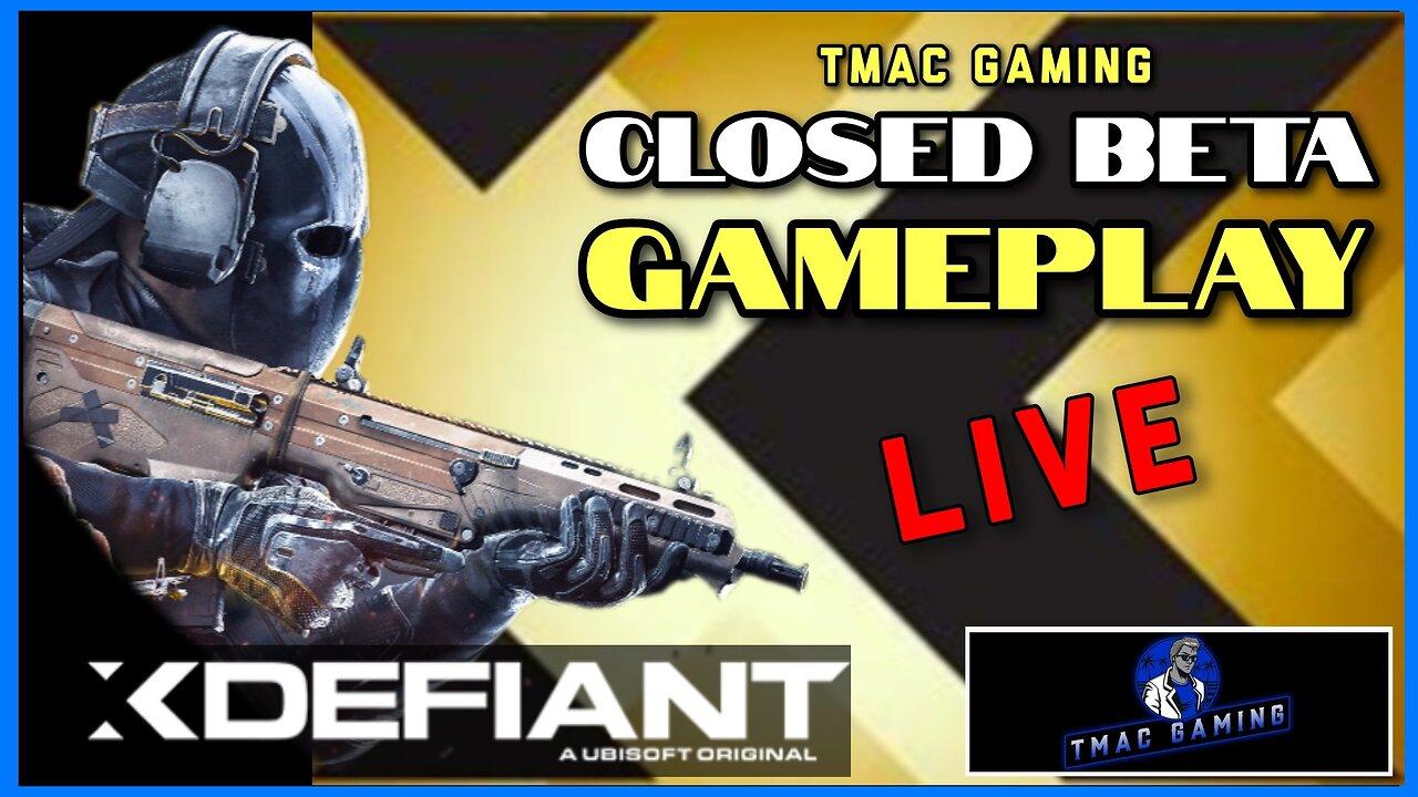 XDefiant Closed Beta Gameplay - LIVE - One News Page VIDEO