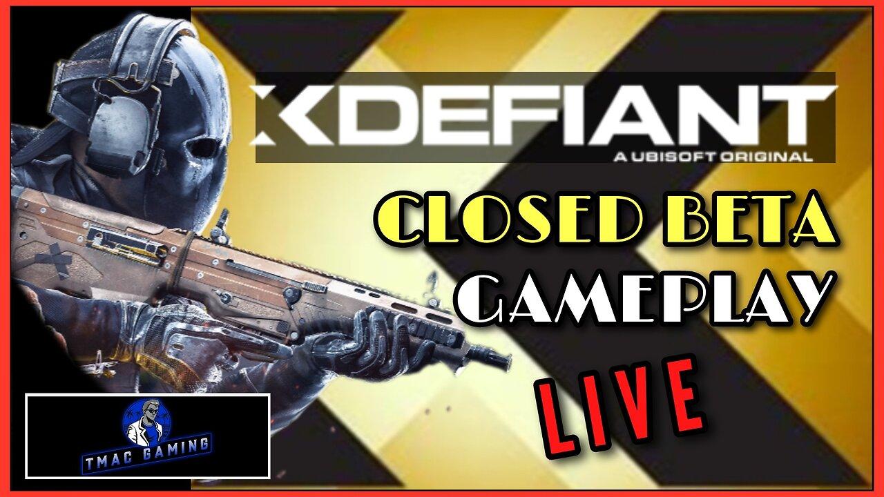 XDefiant Closed Beta Gameplay - LIVE - One News Page VIDEO