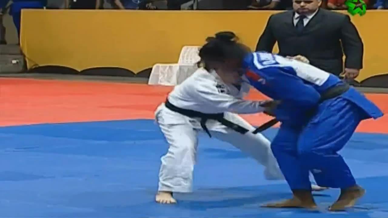 Ippon Daimarelys Caballeros (Cuba) vs Ana MAria - One News Page VIDEO