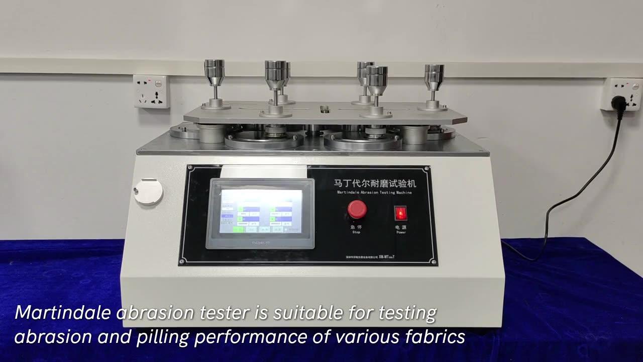 XM-MT Martindale Abrasion Tester - One News Page VIDEO