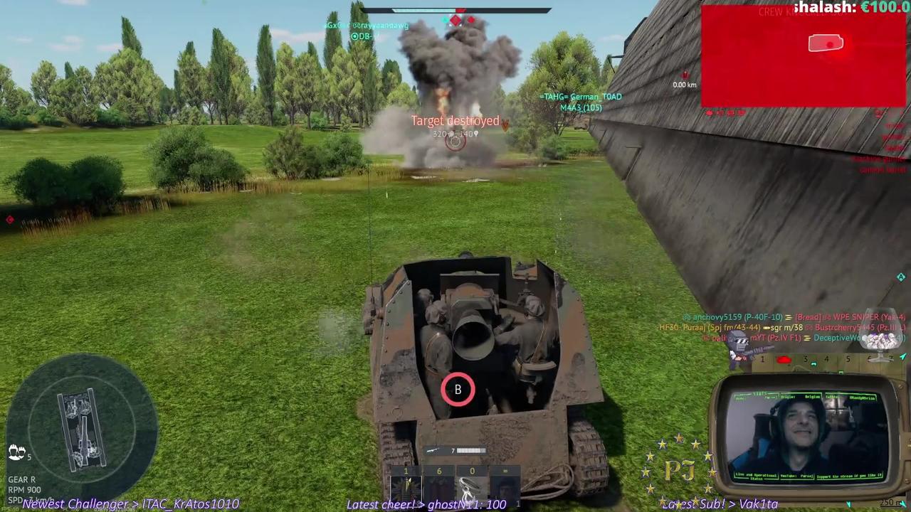 [War Thunder] SPJ FM/43-44 150MM Swedish Big - One News Page VIDEO